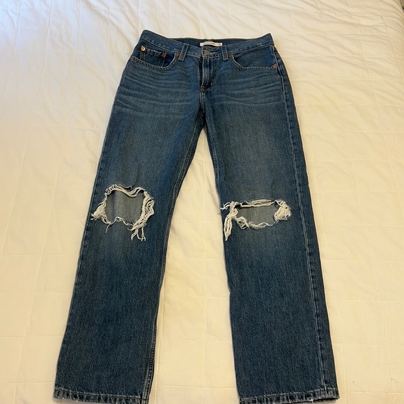 Levi's | Jeans | Levis Low Pro Straight Jeans | Poshmark